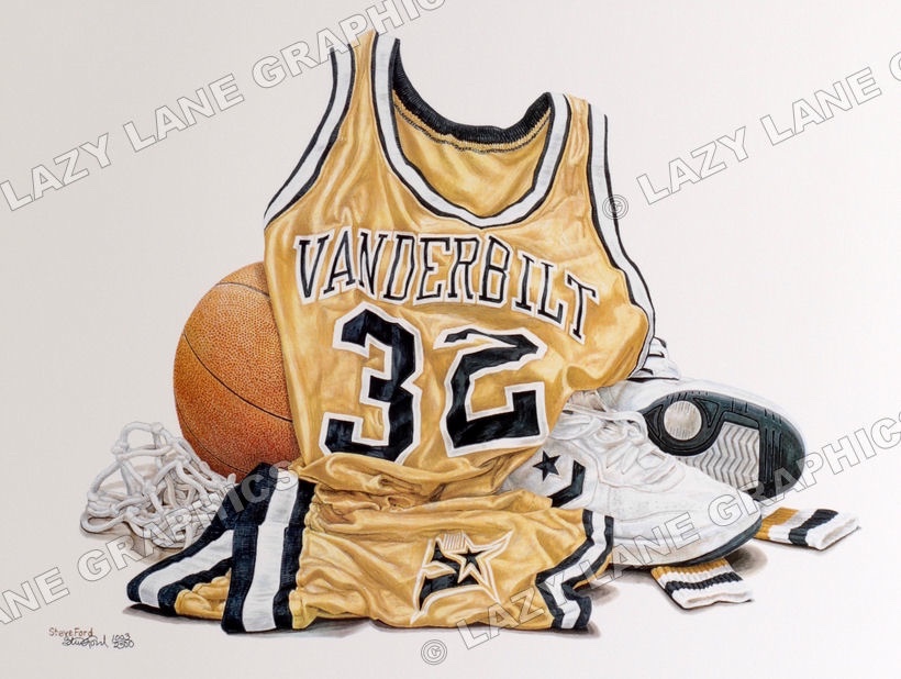 Vanderbilt Commodores Sports Art Prints | Paintings by Steve Ford
